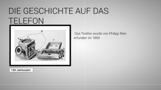 Das Telefon at emaze Presentation