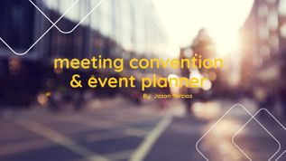 meeting convention & event planner at emaze Presentation