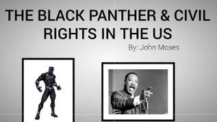 The Black Panther & civil rights in the us at emaze Presentation