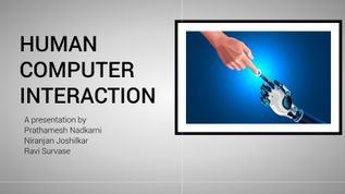 Human Computer interaction at emaze Presentation