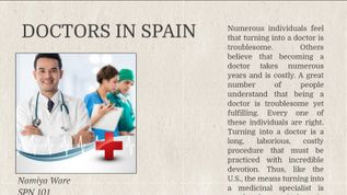 DOCTORS IN SPAIN at emaze Presentation