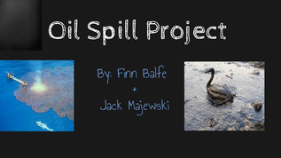 Oil Spill Project at emaze Presentation