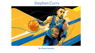 Stephen Curry at emaze Presentation