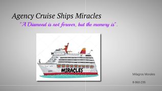 Agency cruise ships miracles at emaze Presentation