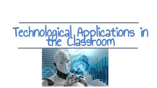 Technological Applications in the Classroom at emaze Presentation
