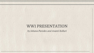 WW1 presentation.pptx at emaze Presentation