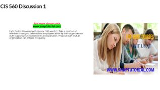 CIS 560 Education Redefined-snaptutorial.com at emaze Presentation