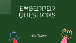 Embedded Question at emaze Presentation