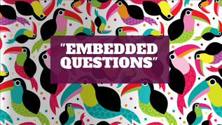 embedded questions at emaze Presentation