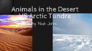 Desert vs Arctic Tundra at emaze Presentation