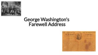 George Washington Farewell Address Project at emaze Presentation