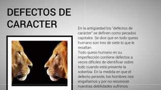 defectos de caracter at emaze Presentation