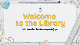 Welcome to the Library at emaze Presentation