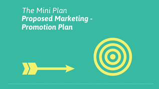 Mini Plan - Promotion at emaze Presentation