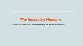 The Invention Museum at emaze Presentation