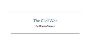 The Civil War at emaze Presentation
