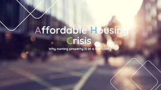 Affordable Housing Crisis at emaze Presentation