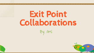 Exit point collaborations at emaze Presentation
