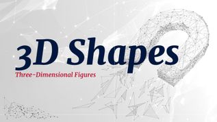 3D Shapes at emaze Presentation