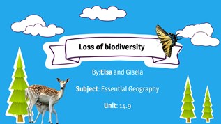 Loss of biodiversity at emaze Presentation
