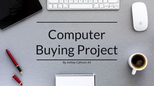 Computer Buying Project at emaze Presentation