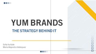 YUM BRANDS at emaze Presentation
