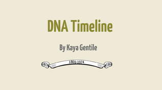 DNA Timeline at emaze Presentation