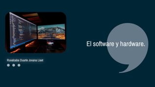 El software y hardware at emaze Presentation