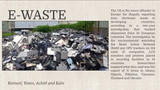 E-waste at emaze Presentation