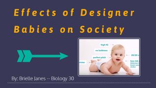Effects of Designer Babies on Society at emaze Presentation