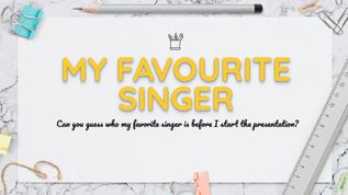 My Favourite Singer at emaze Presentation