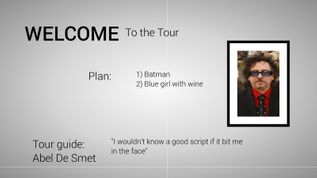 Tim Burton at emaze Presentation