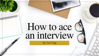 How to ace an interview at emaze Presentation