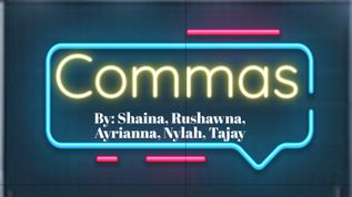 Commas at emaze Presentation