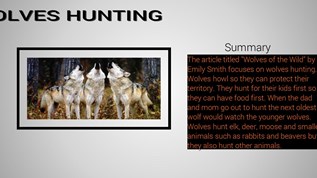 Wolves Hunting at emaze Presentation