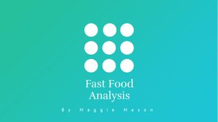Fast Food Analysis 2 at emaze Presentation