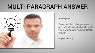 MULTI-PARAGRAPH CHECKLIST - EAE 3C at emaze Presentation