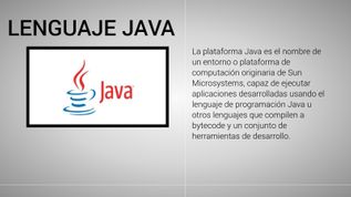 Lenguaje java at emaze Presentation