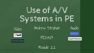 Use of AV Systems in PE at emaze Presentation