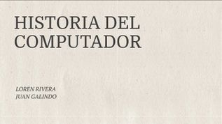 historia de la computadora at emaze Presentation
