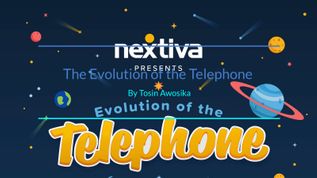The Evolution of the Telephone at emaze Presentation