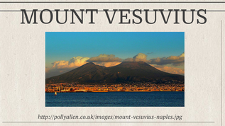 Mount Vesuvius Project at emaze Presentation