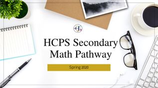 HCPS Secondary Math Pathway at emaze Presentation