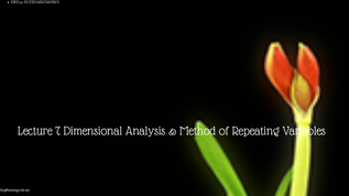 Lecture 7 Dimensional Analysis & Method of Repeating Variables.pptx at emaze Presentation