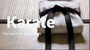Karate at emaze Presentation