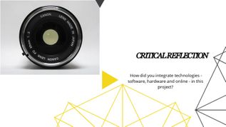 CRITICAL REFLECTION at emaze Presentation