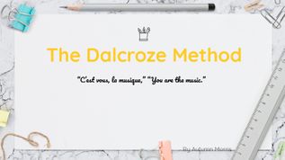 The Dalcroze Method at emaze Presentation