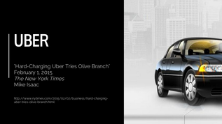 Uber at emaze Presentation