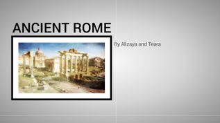 Ancient rome at emaze Presentation