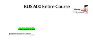 BUS 600 Education Redefined snaptutorial.com at emaze Presentation